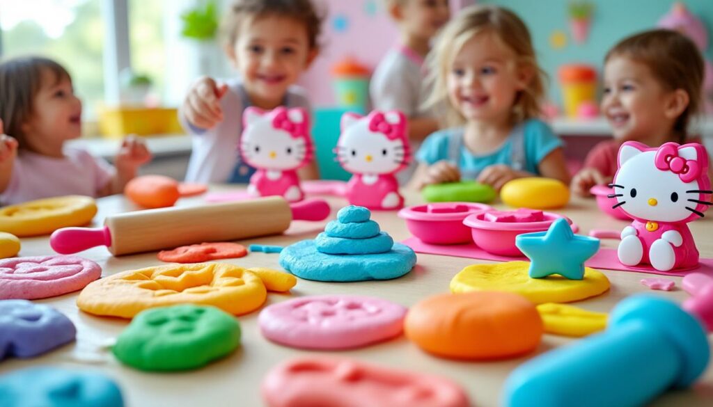 DIY amusants avec la pâte à modeler Hello Kitty pour toute la famille